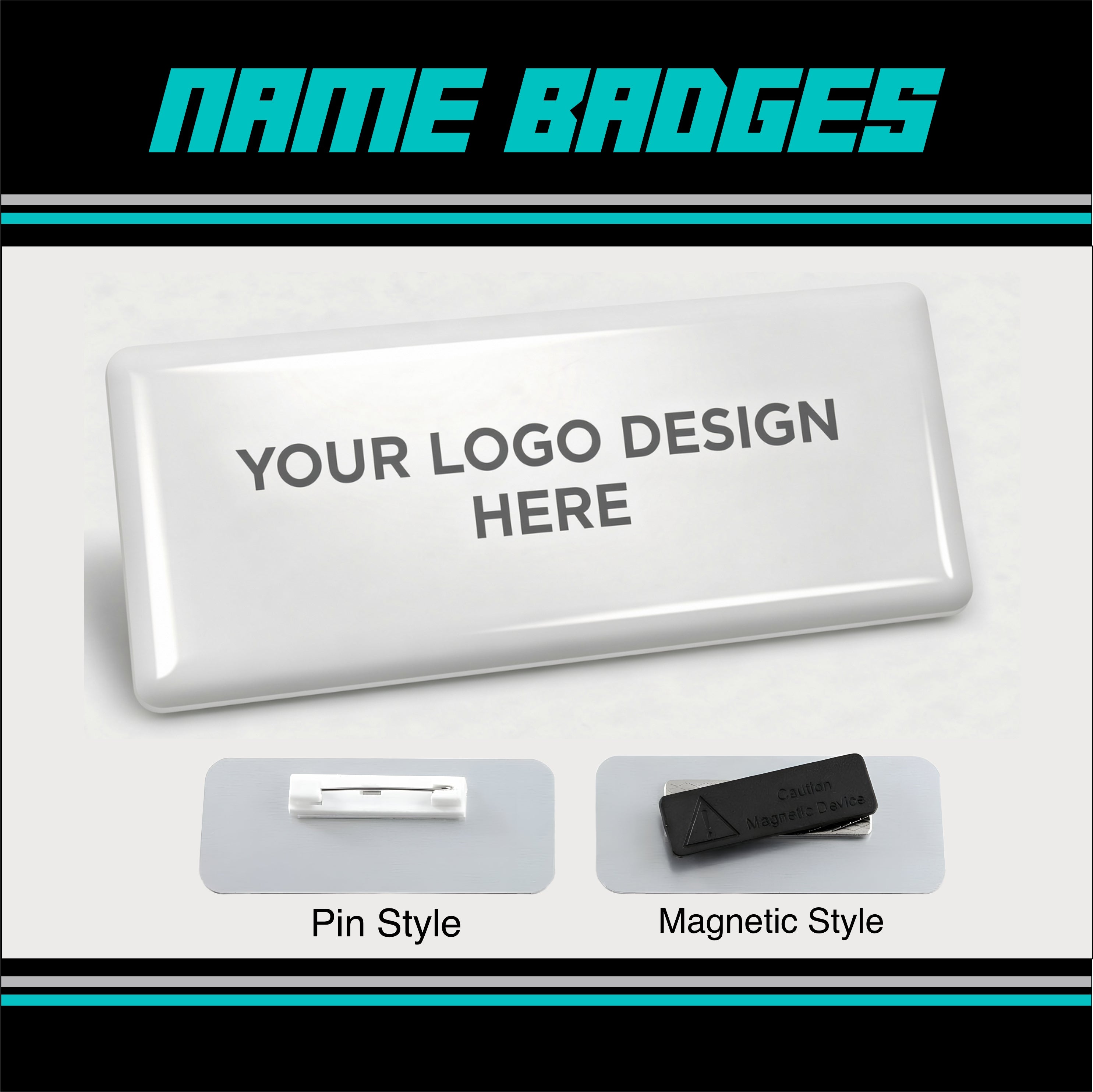 Custom Name Badges | Personalised Staff Name Tags – Dart Pro Signs